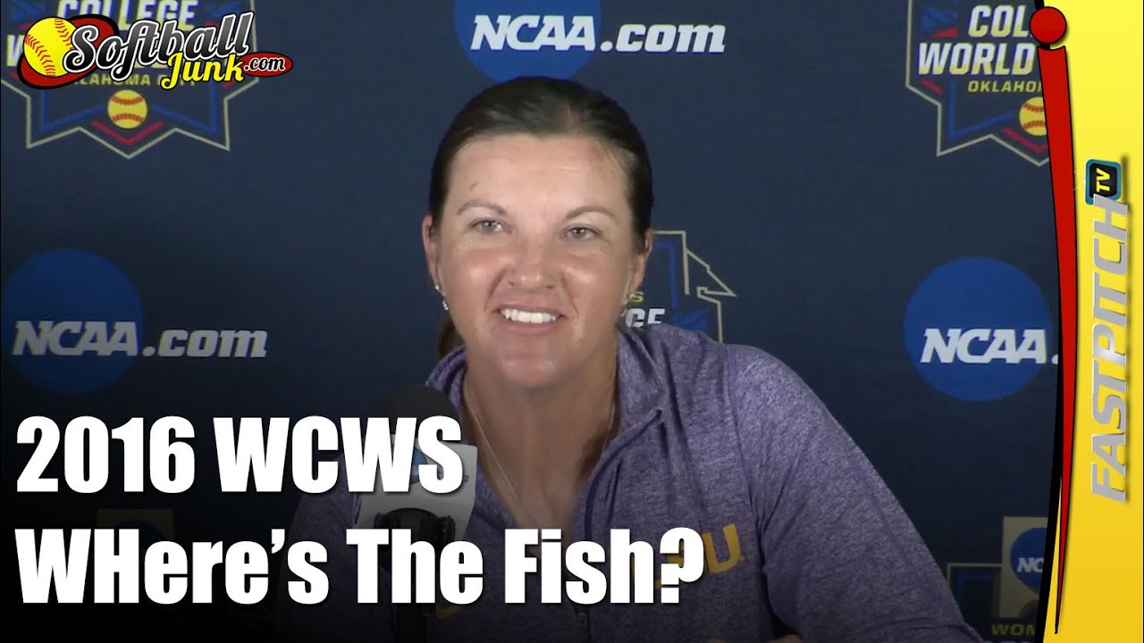 2016 WCWS Press Conference Session 1 Beth Torina Where's The Fish ...