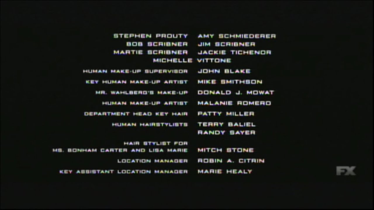 Planet Of The Apes (2001) End Credits (FX 2024) - YouTube