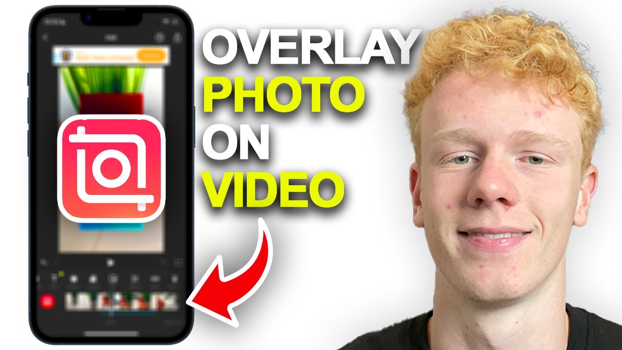 How To Add Photo Overlay To Video On InShot App - YouTube