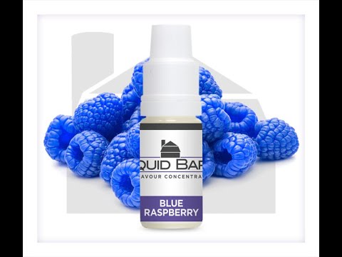 Blue Raspberry by Liquid Barn - YouTube