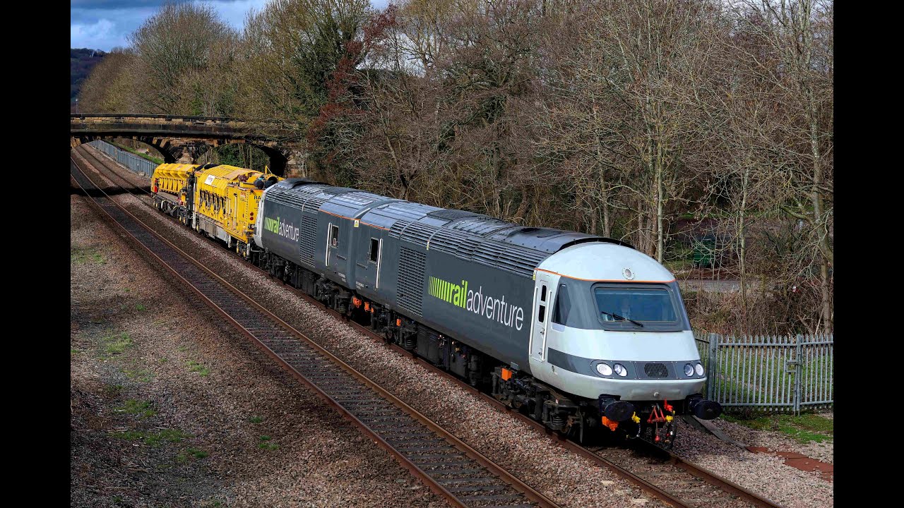 Rail Adventure Hst's and Railvac / 6X43 1003 Tyne S S to Butterley M R ...