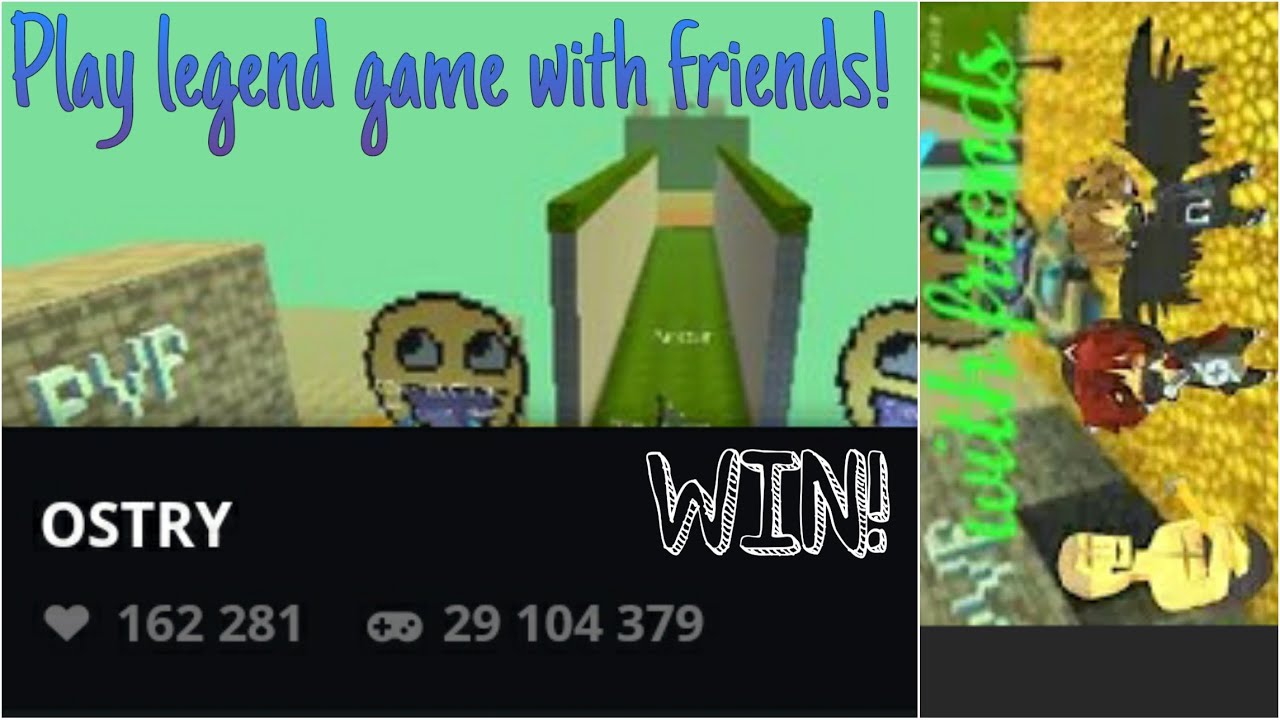 Mabar / play the "legend" game with Indo friends | OSTRY - Kogama ...