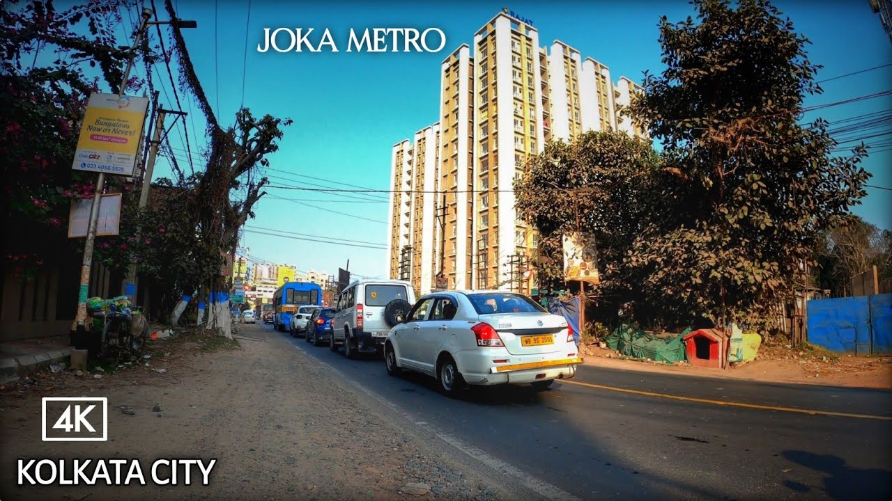 Kolkata City Tour - Joka Metro - 4K video - YouTube