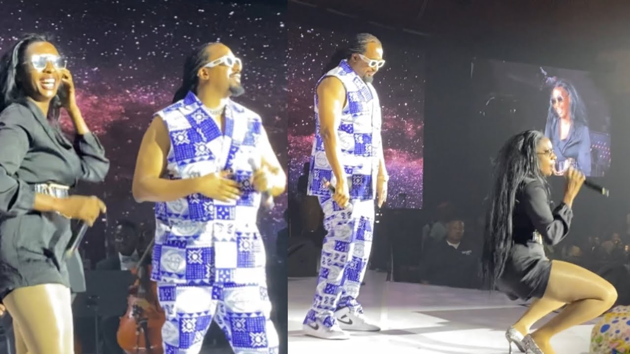King Herself Cindy joined Navio on stage to perform their hit song “Ndi ...