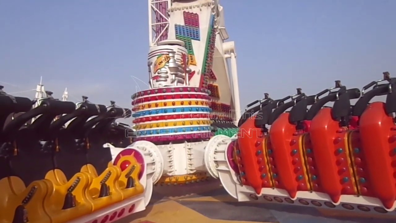 Amusement Equipmnet Park Rides Space Space Roller - YouTube