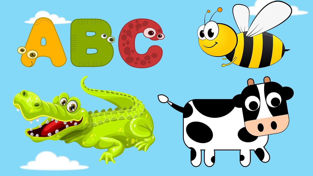 ABC Song Nursery Rhymes for Children - Learn Alphabet from Two Kids TV ...
