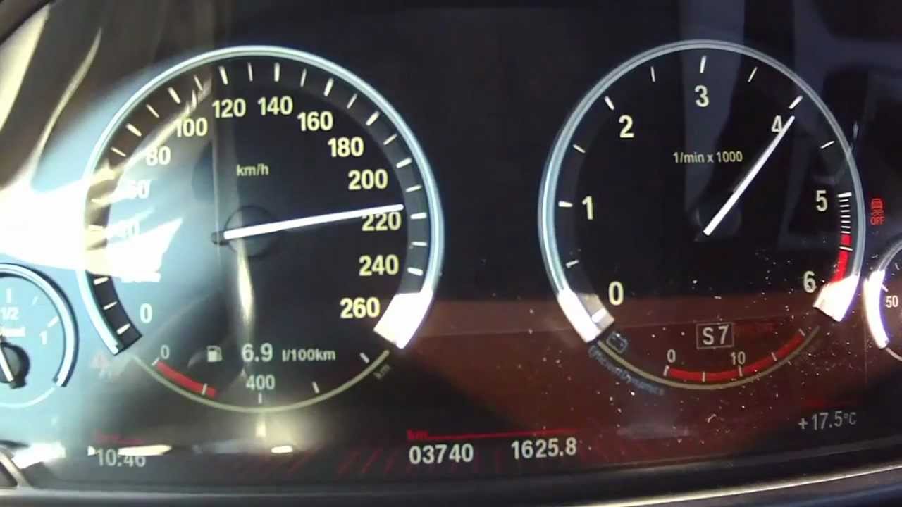 BMW M550d acceleration to 155 mph or 250kph - YouTube