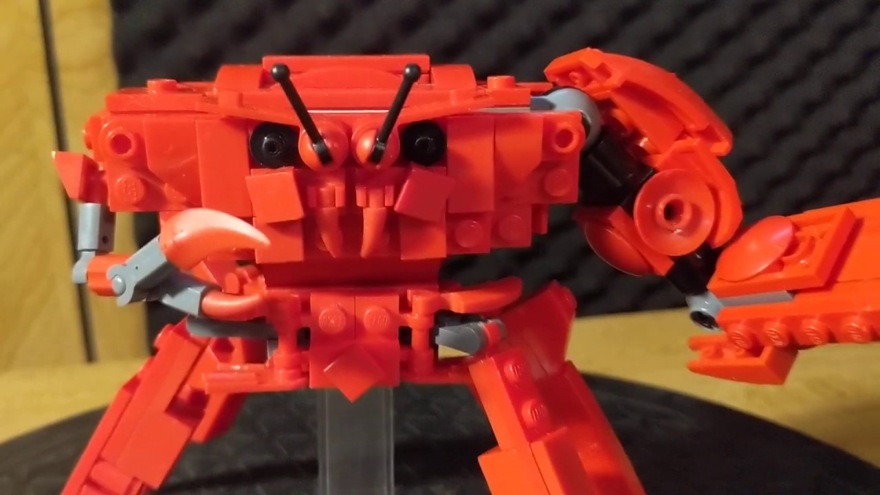 Lego Robot crab moc for Billy crawshrimp - YouTube