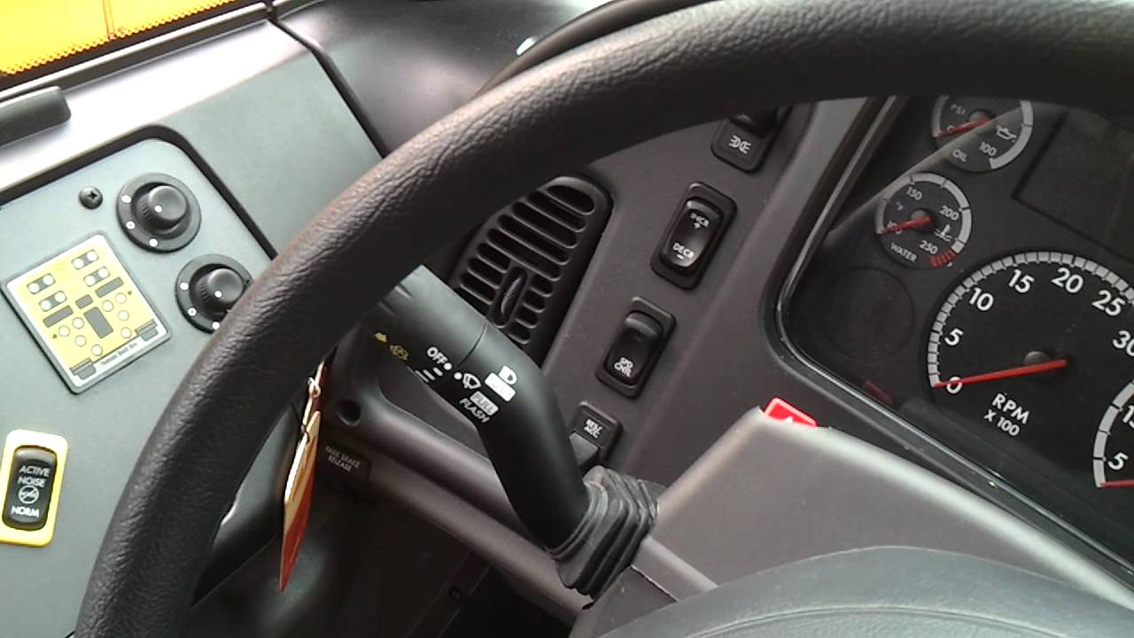 2014 Thomas C2 A/C bus interior - YouTube