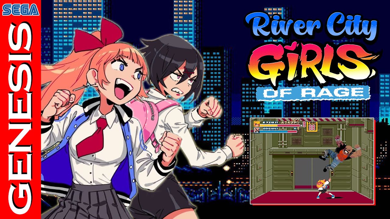 River City Girls Of Rage - Streets Of Rage 2 Hack - Genesis/Mega Drive ...