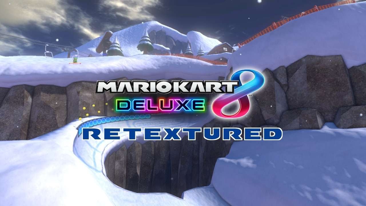 DK's Snowboard Cross/ DK Summit (Wii) Booster Course Pass 4K (Textures ...