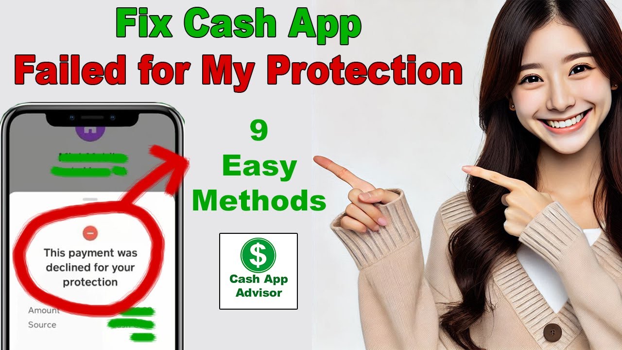 How to Fix Cash App Failed for My Protection: 9 Effective Methods - YouTube