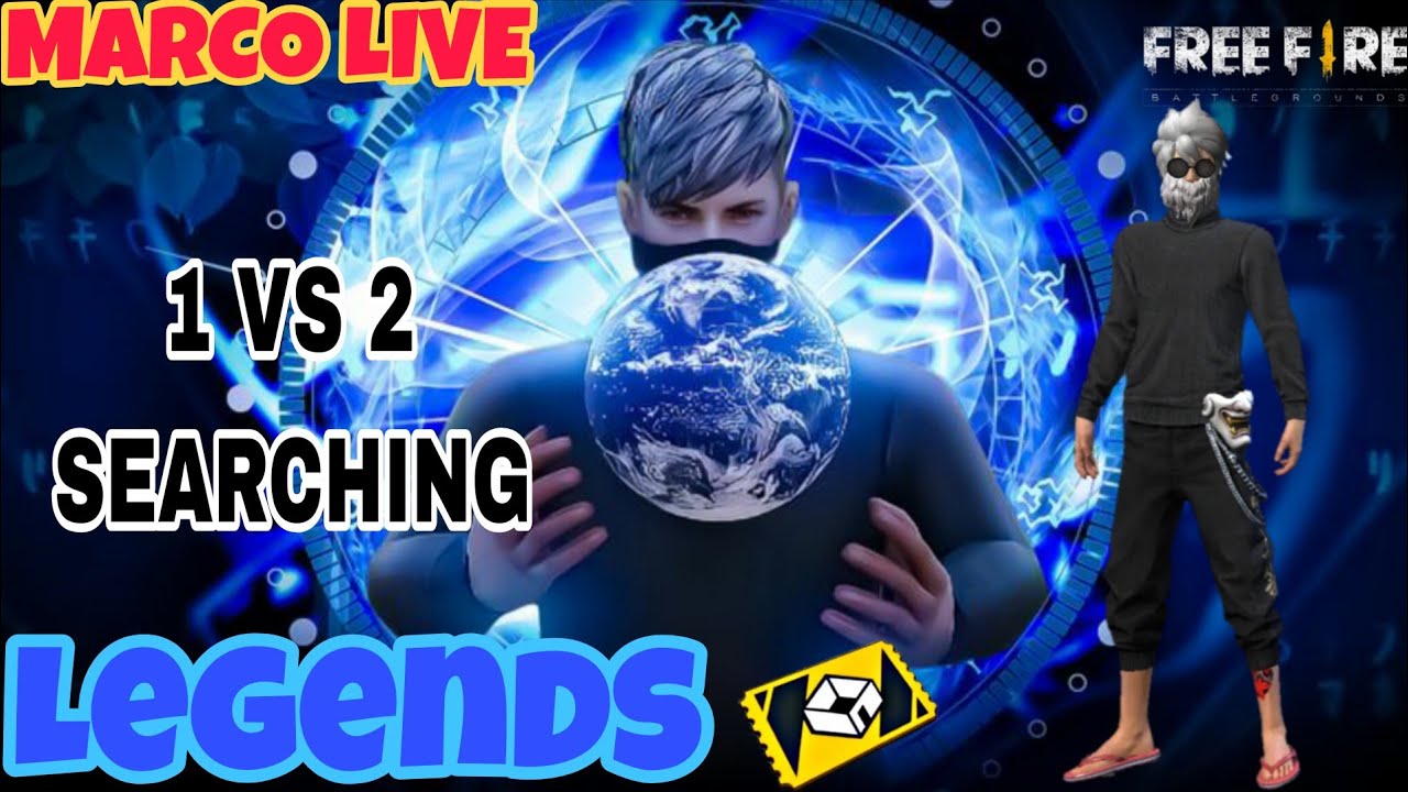 Marcoo is live |FREE FIRE 🔥 | Searching legends for 1v2 clutches ...