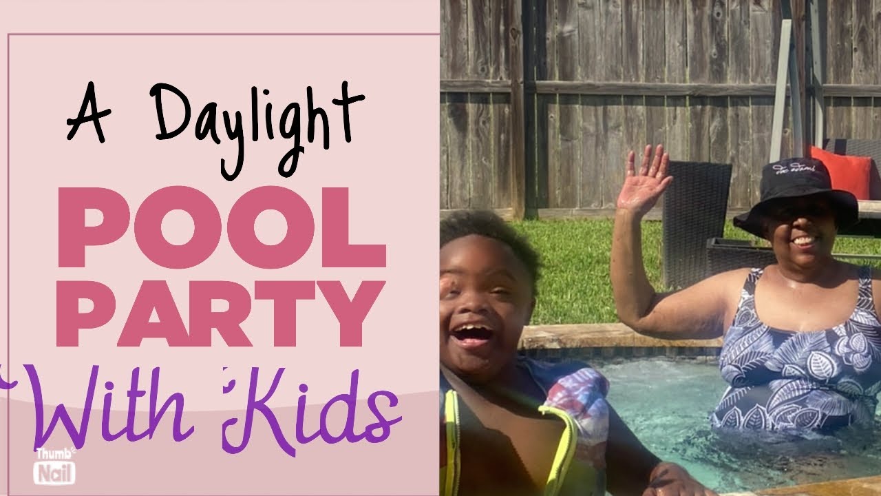 Pool Party In Houston, TX | Family Time - YouTube