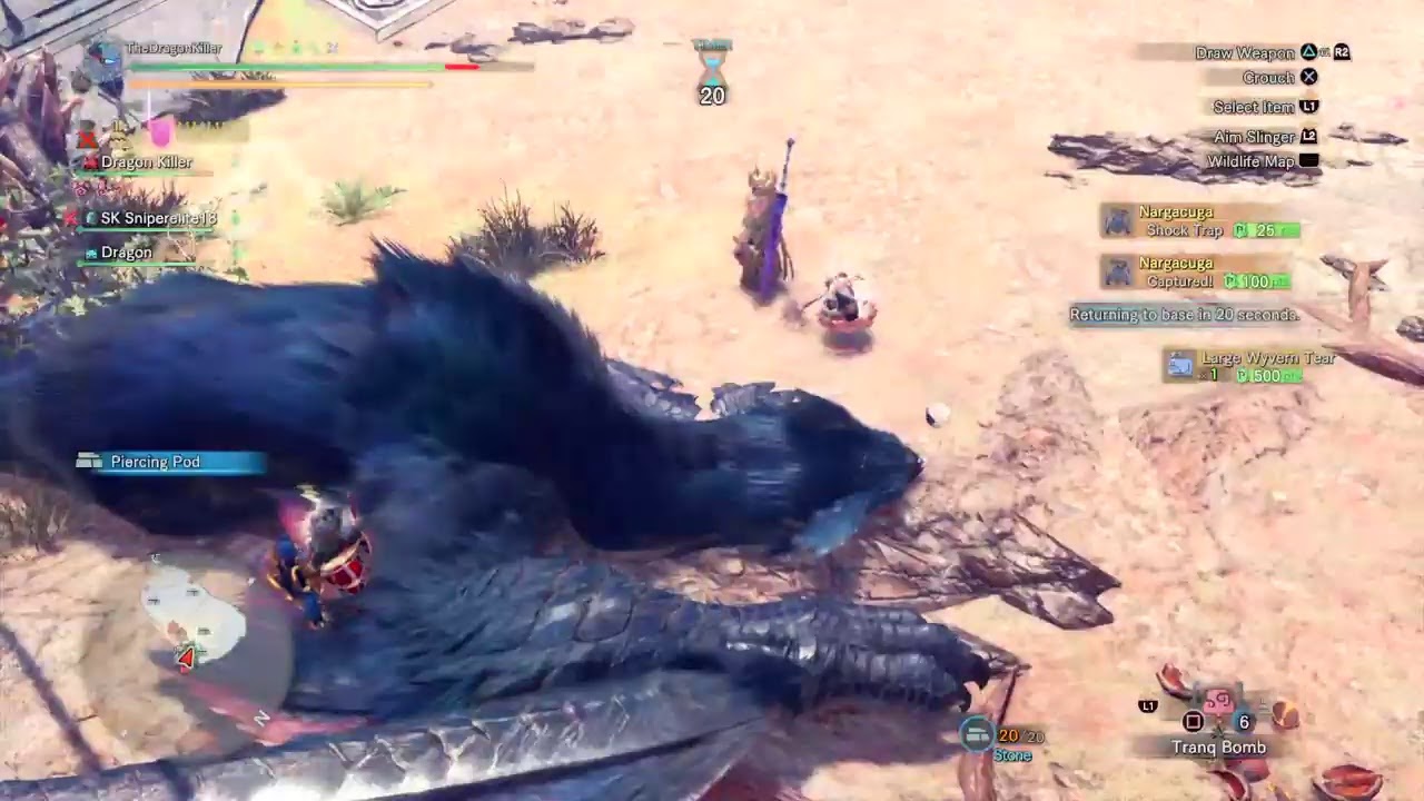 Wolf Blood Brotherhood -MHW Iceborne Grinding stuff today - YouTube