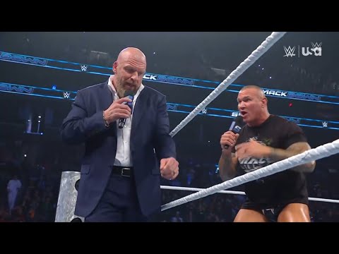 Randy Orton breaks protocol by calling out Triple H in the Ring _Smack Down Oct. 25, 2024