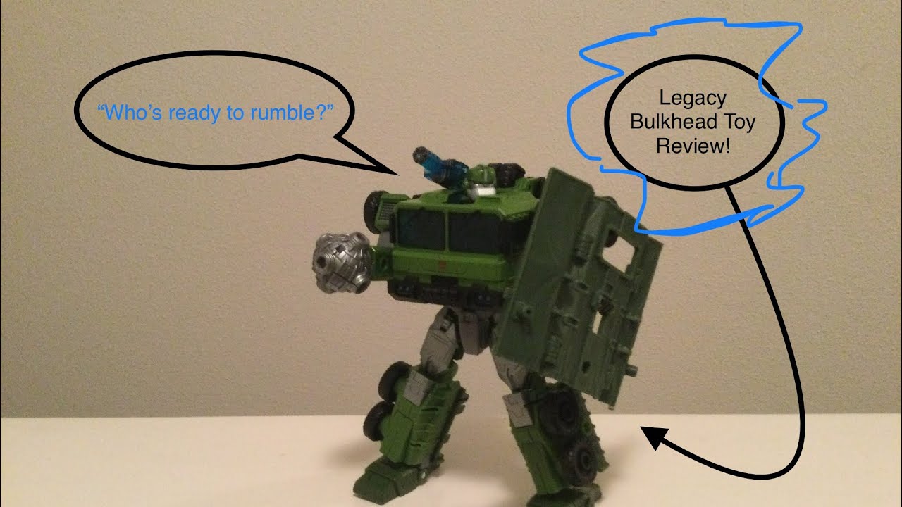 Legacy Bulkhead Toy Review #transformers - YouTube