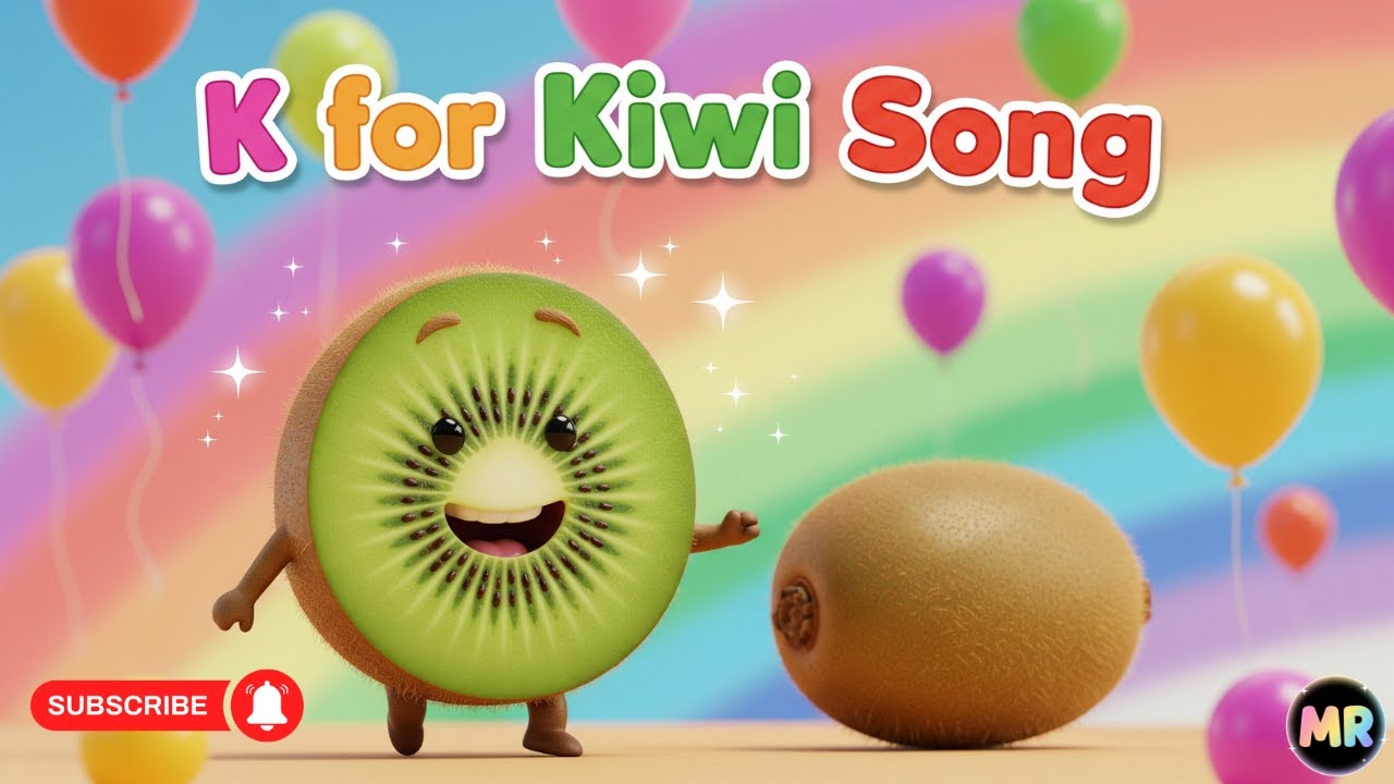 Kiwi Song | K for Kiwi | Magic Rhymes Kids Poem 2025 - YouTube