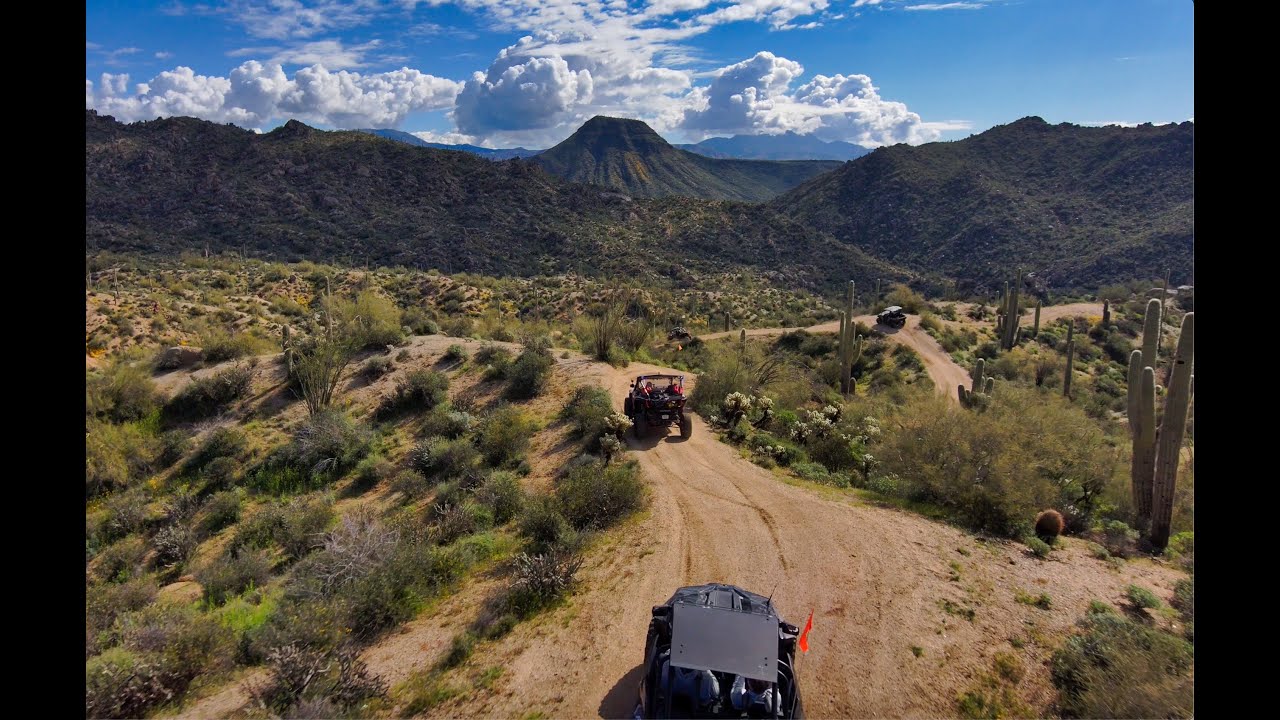 AZ - Sycamore Creek - SXS ride with friends down Sycamore Creek Arizona ...