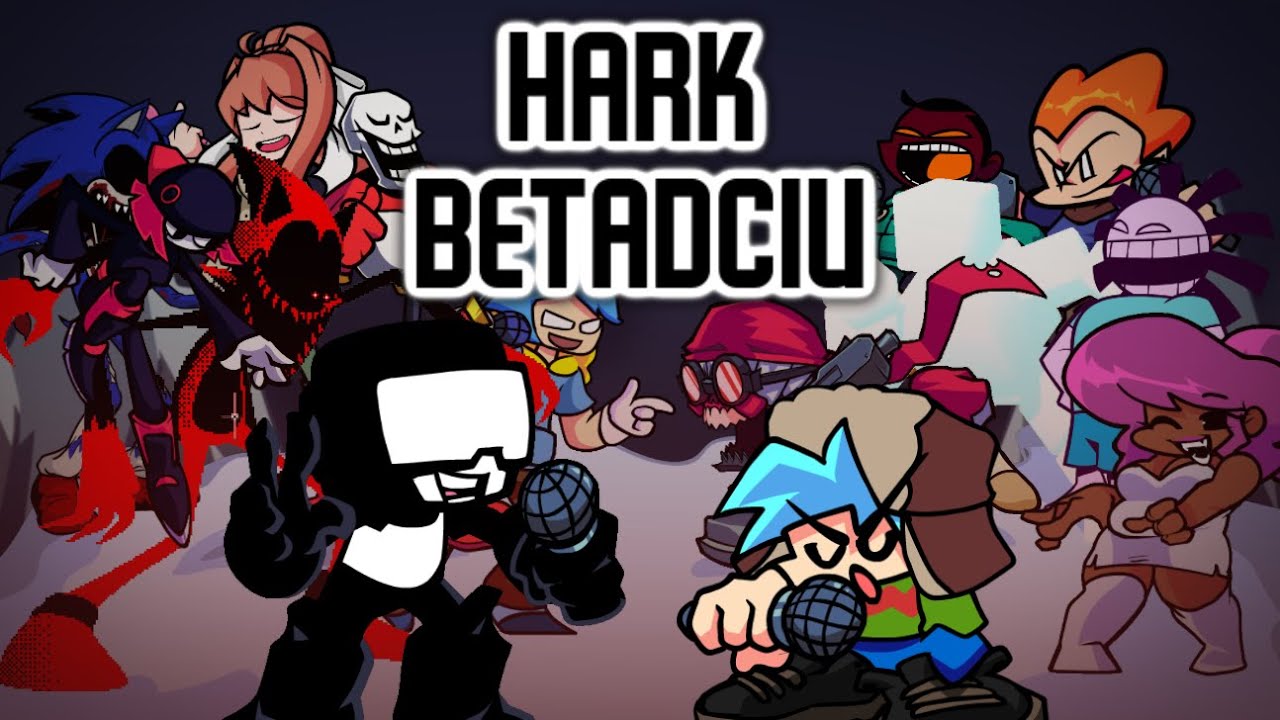 FNF - Hark But Every Turn Another Different Character Is Used (Hark ...