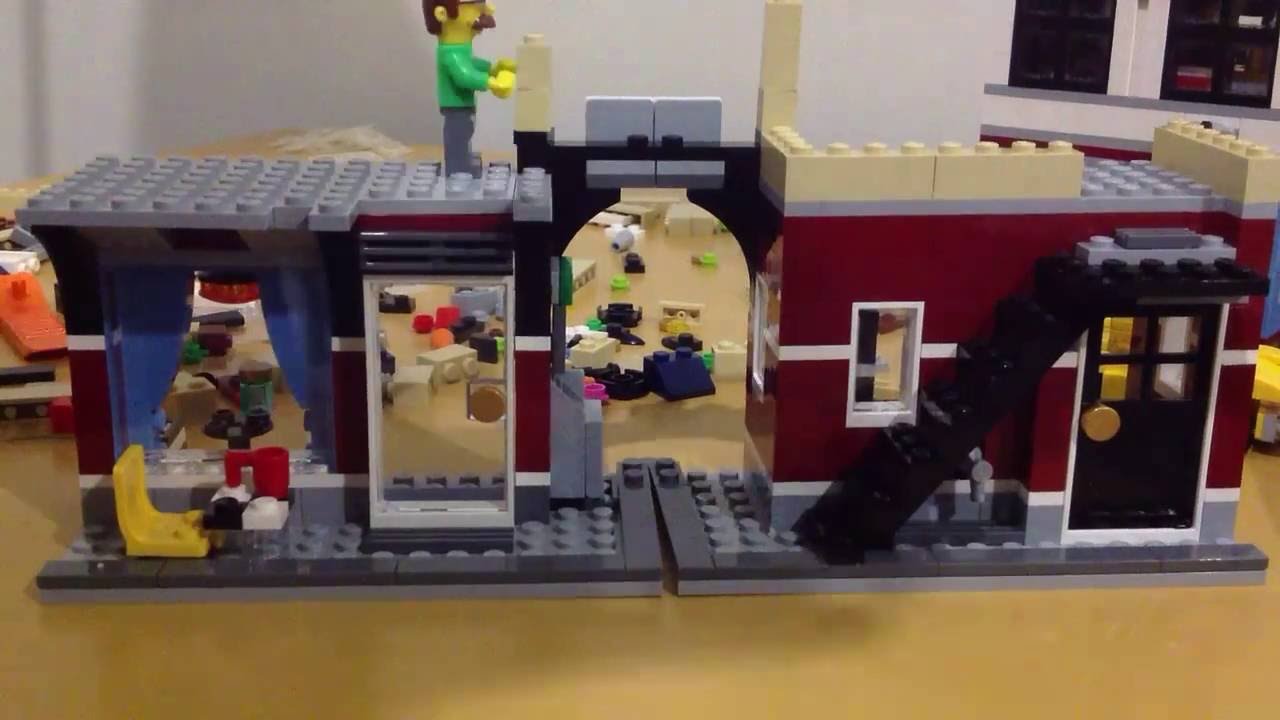 Ned Flanders Lego Building - YouTube