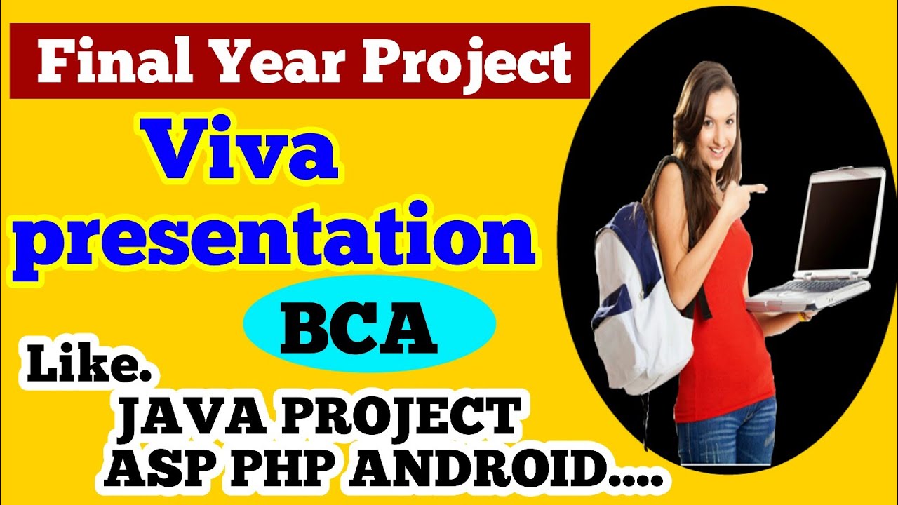 Project viva presentation | final year project presentation | how to ...
