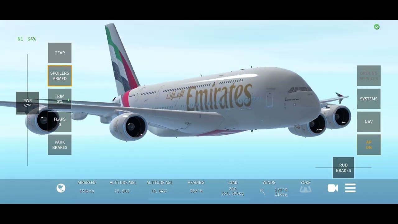Emirates A380-800 | Infinite Flight | Part 1 #airbus #airport # ...