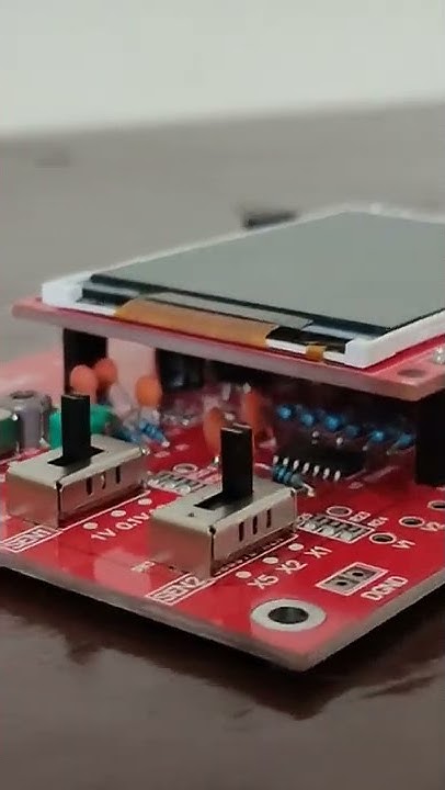 A Tiny oscilloscope - YouTube