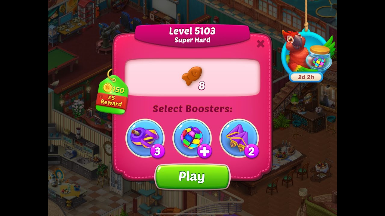 Homescapes Level 5103 - YouTube