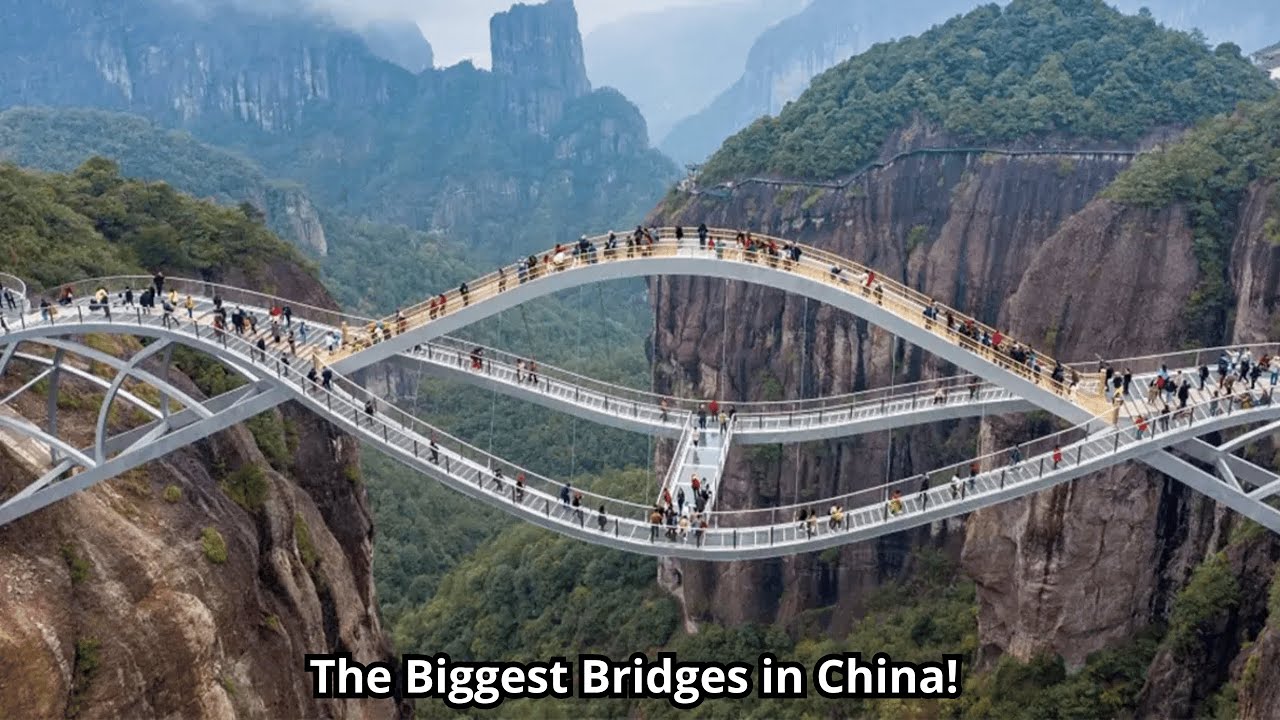 The Biggest and Most Amazing Bridges in China You Must Know! - YouTube