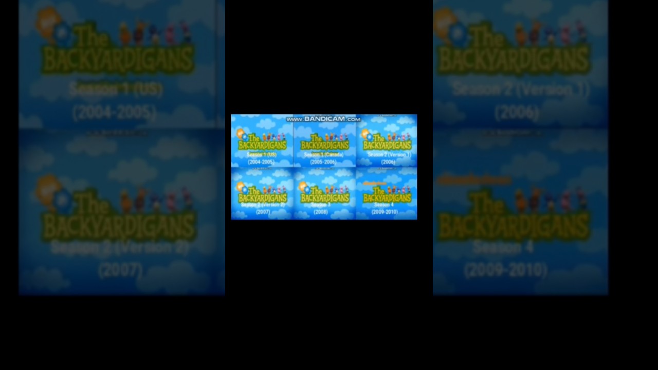 The backyardigans theme song Season 1,2,3,4 comparison part 2 - YouTube