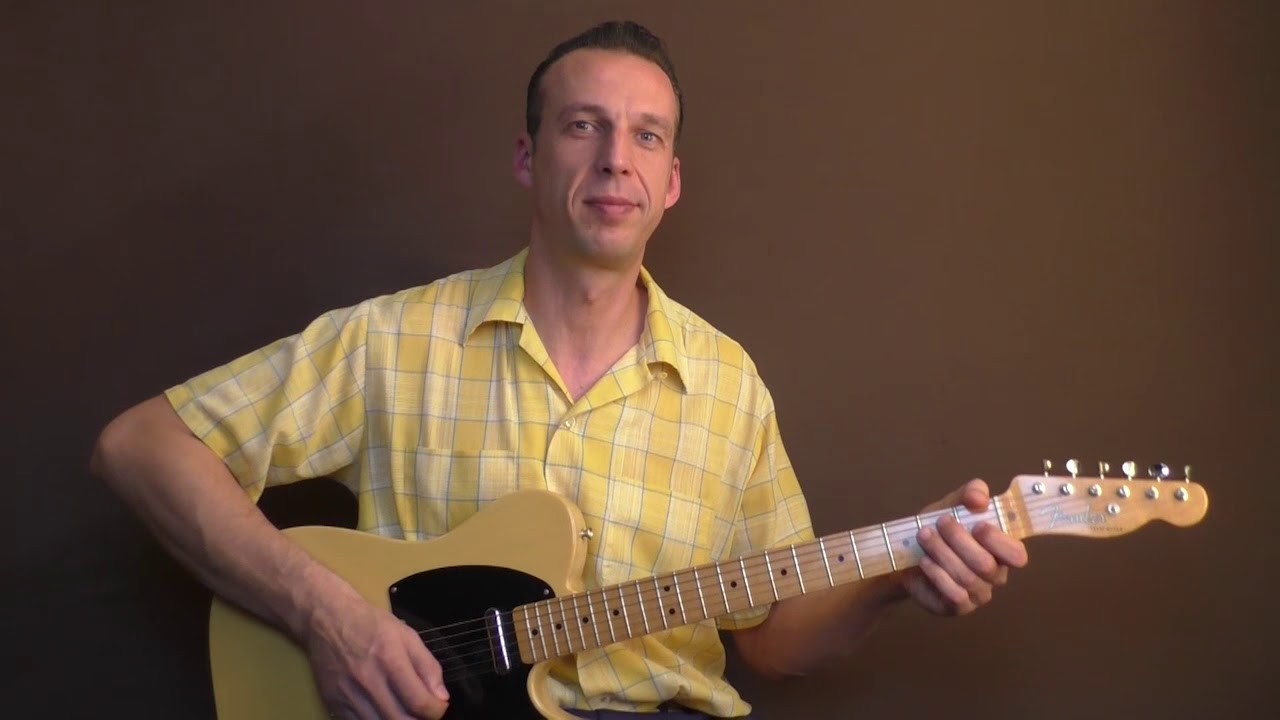 Rockabilly Guitar Lesson - Hey Porter by Johnny Cash - YouTube