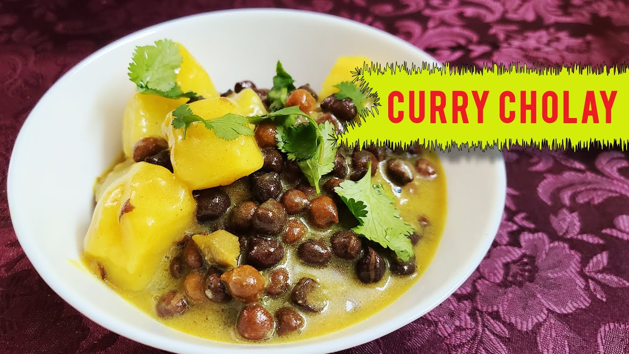 Curry Cholay | Chikar cholay | kari waley cholay - YouTube