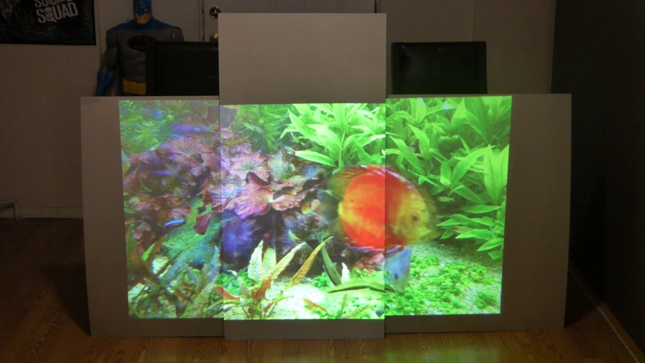 OUR NEW SPRAY SCREEN PAINT IMMERSE 3D WHITE PLATINUM 4K IN ONLY 720P ...