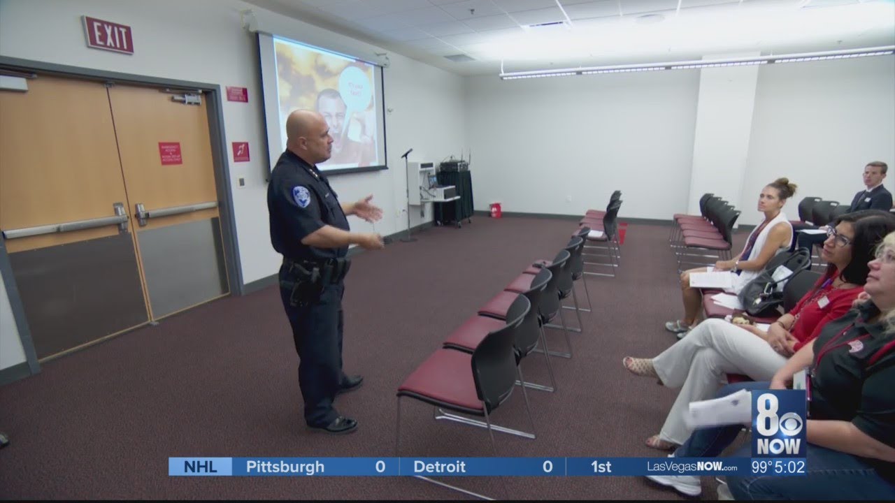 UNLV Police hold active shooter training for campus faculty and staff ...