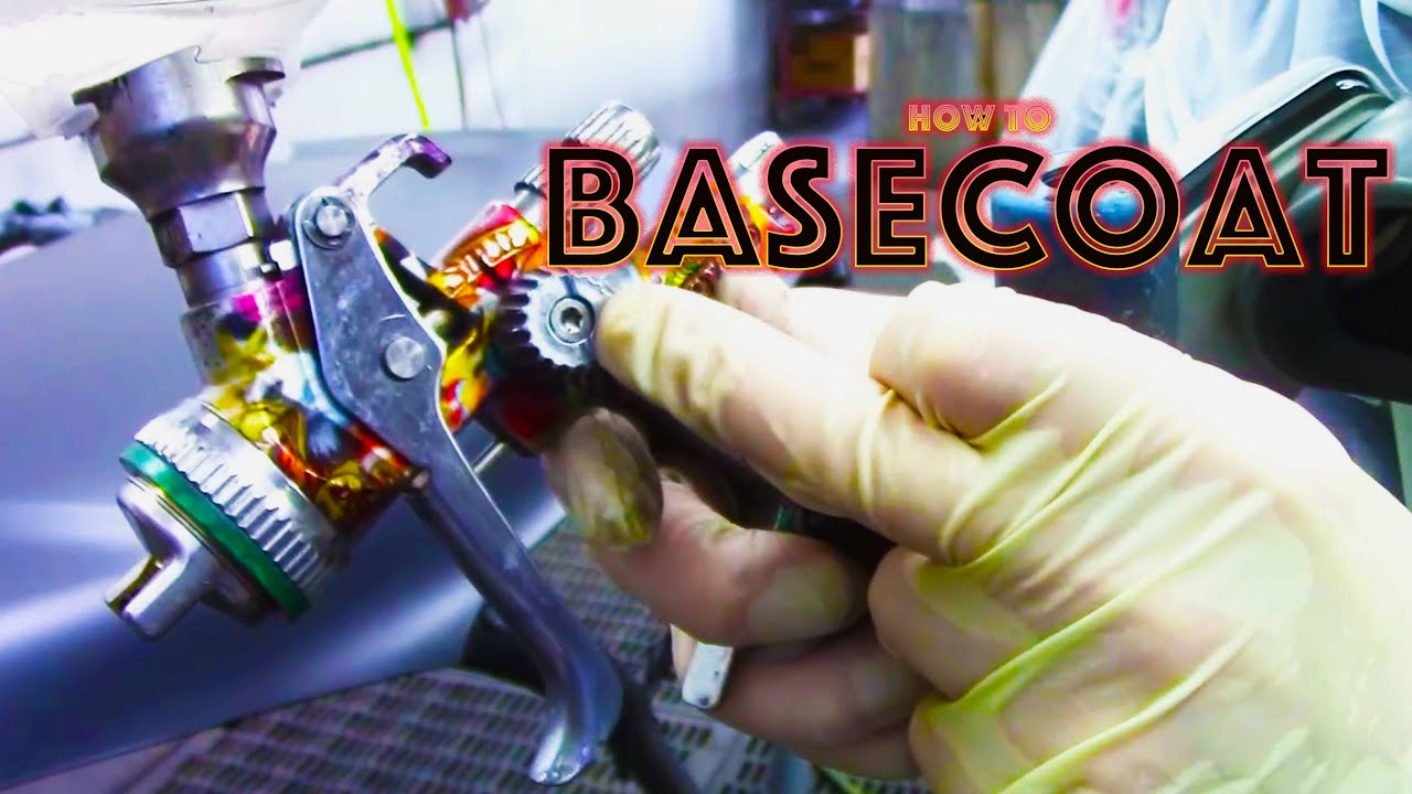 How To Paint Cars|BaseCoat Application Guide - YouTube