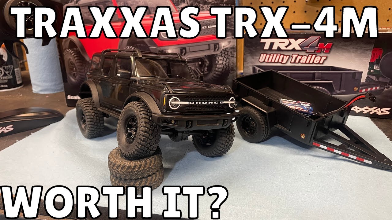 Traxxas TRX-4M Ford Bronco First Look And Crawl! Is It Worth It? - YouTube