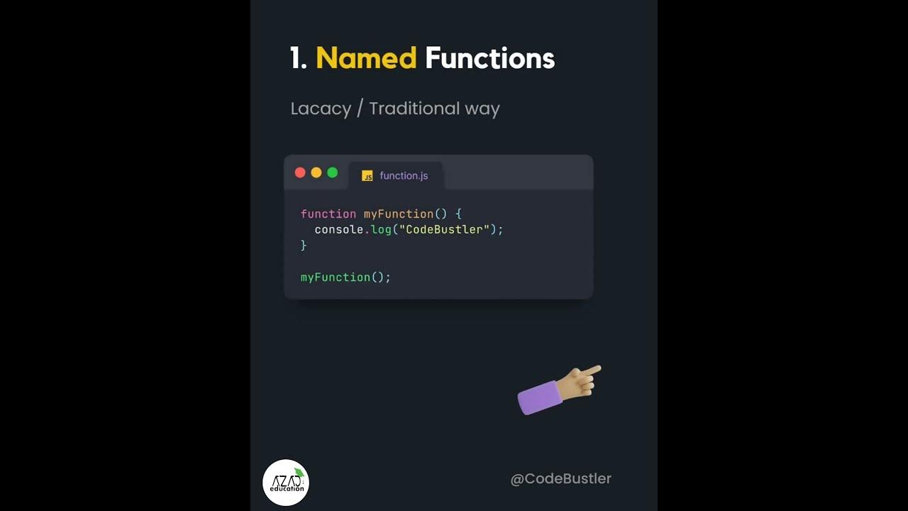 Types Of Function In Javascript Javascript Coding Javascriptdev
