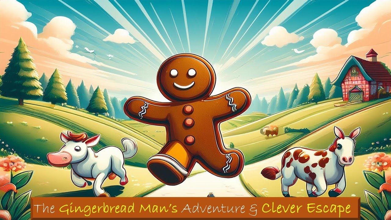 Learn English with Gingerbread Man: The Hilarious Tale of the Runaway ...