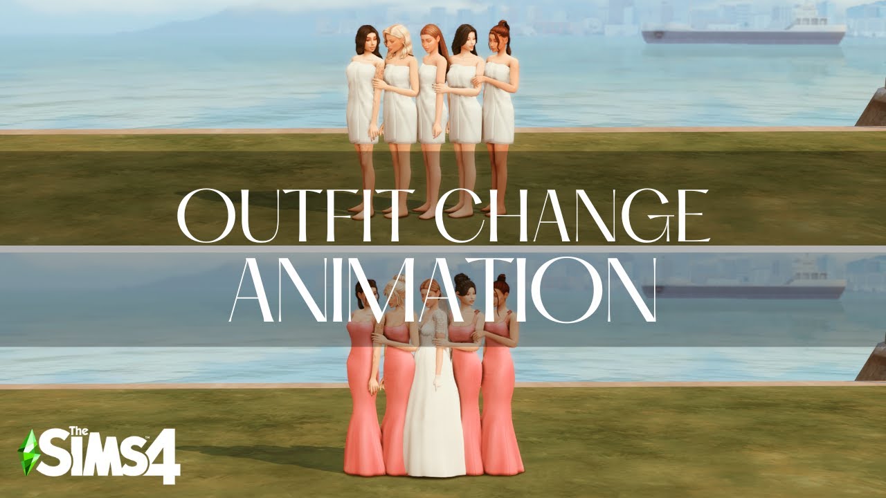 Outfit Change | Animation | The Sims 4 - YouTube
