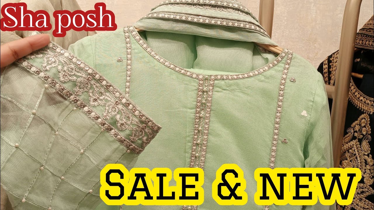 Sha posh latest collection 2024 || Sha posh sale - YouTube