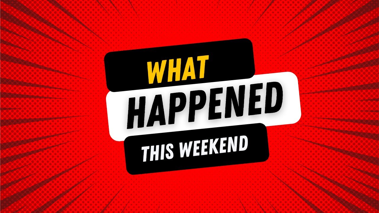 What Happened This Weekend? Letting People Show Their True Colors - YouTube