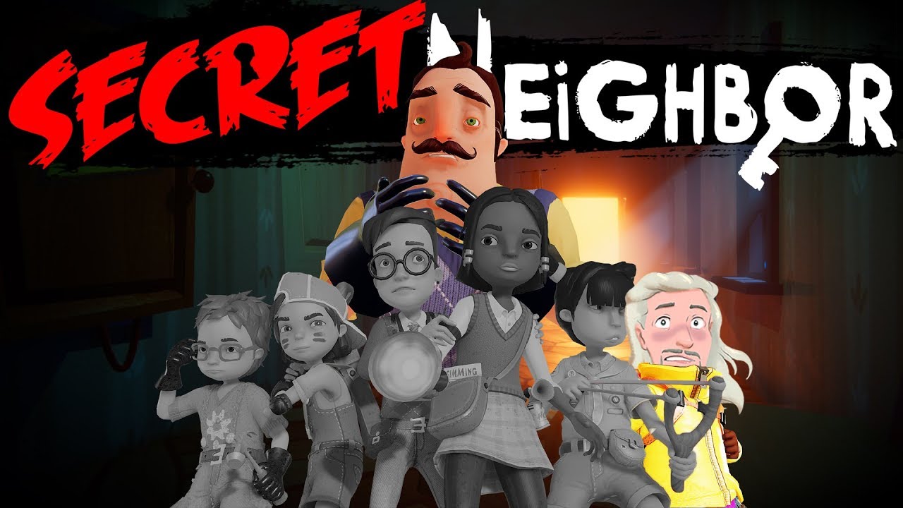 Spela som Bagger - Stackars Grannen | Secret Neighbor Beta | del 6 ...