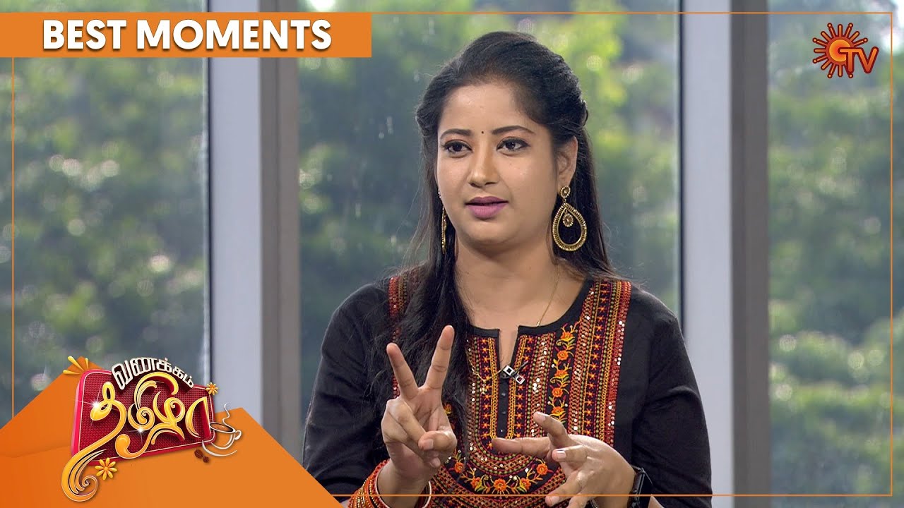 Vanakkam Tamizha with Anandha Ragam Serial Sivaranjini | Best Moments ...