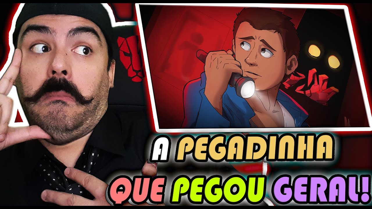 REACT - A HISTÓRIA DE PRANKSTER! Resumo FNAF Fazbear Fright ...