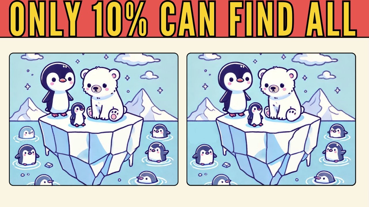 Find 3 Differences; Can You Find ALL in Just 90 Second [44] - YouTube