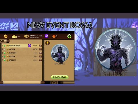 Shadow fight 2 new Christmas and New year update boss Shurale.1st place reward🤠PROFIGHTER VS SHURALE
