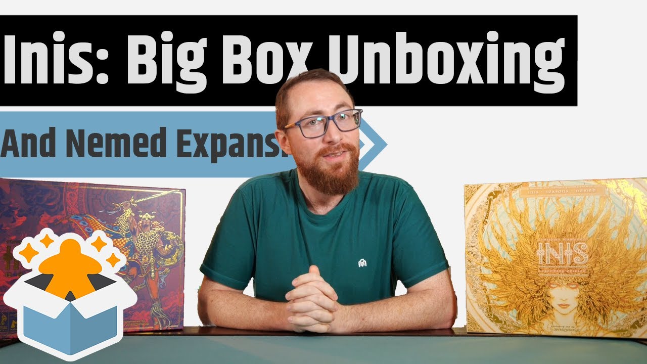 Inis: Big Box Unboxing - And How The New Expansion Works - YouTube