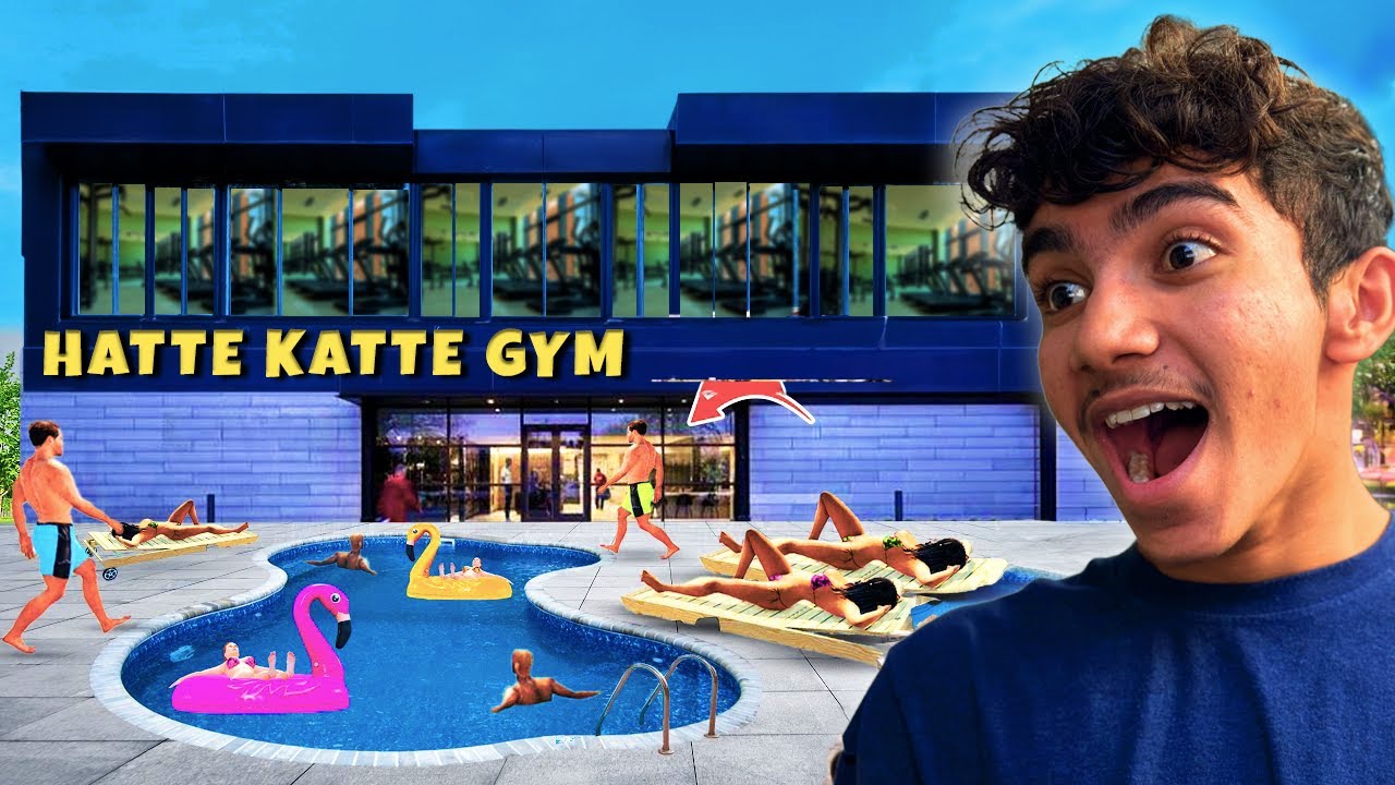 I BUILT A SWIMMING POOL in my gym simulator - YouTube