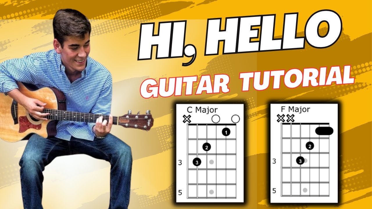 Hi, Hello Zach Seabaugh Guitar Tutorial - YouTube